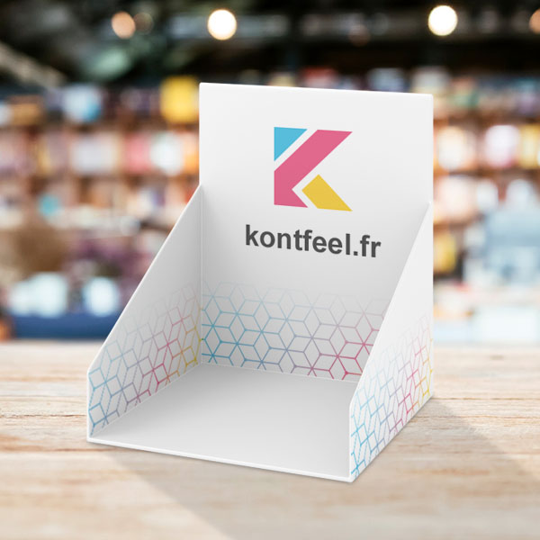 Fabrication de Plv sur mesure en carton et multi matériaux