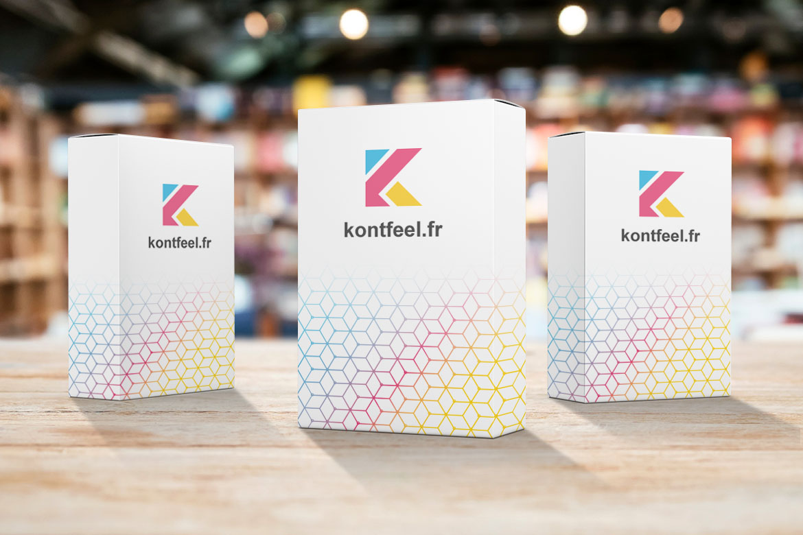 Plv factice en carton avec impression personnalisée et formats sur mesure