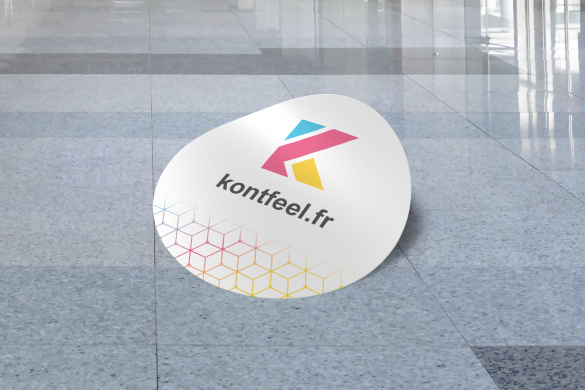 Stickers de sol personnalisable pour enrichir le parcours client en magasin
