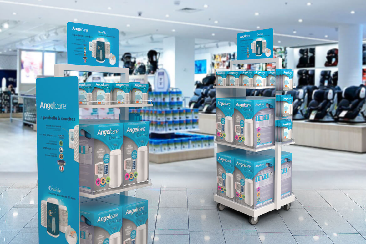 Concepteur et fabricant de présentoir métal sur mesure en France