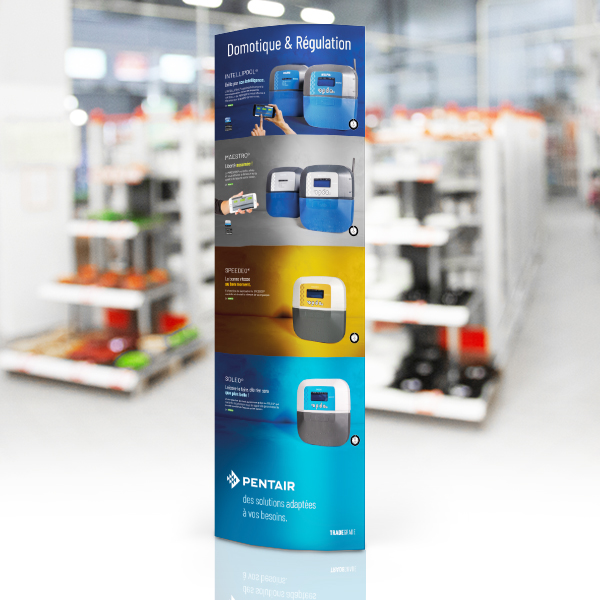 Fabricant de PLV sur mesure et impression de totem en carton