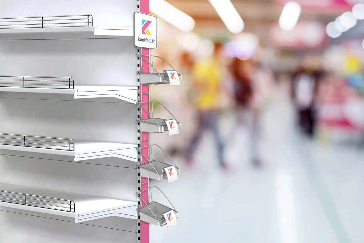 PLV sur mesure et Cross merchandising pour l’animation du linéaire