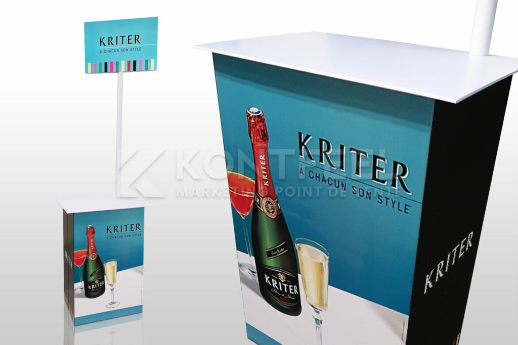 Le stand carton est un support promotionnel incontournable en magasin